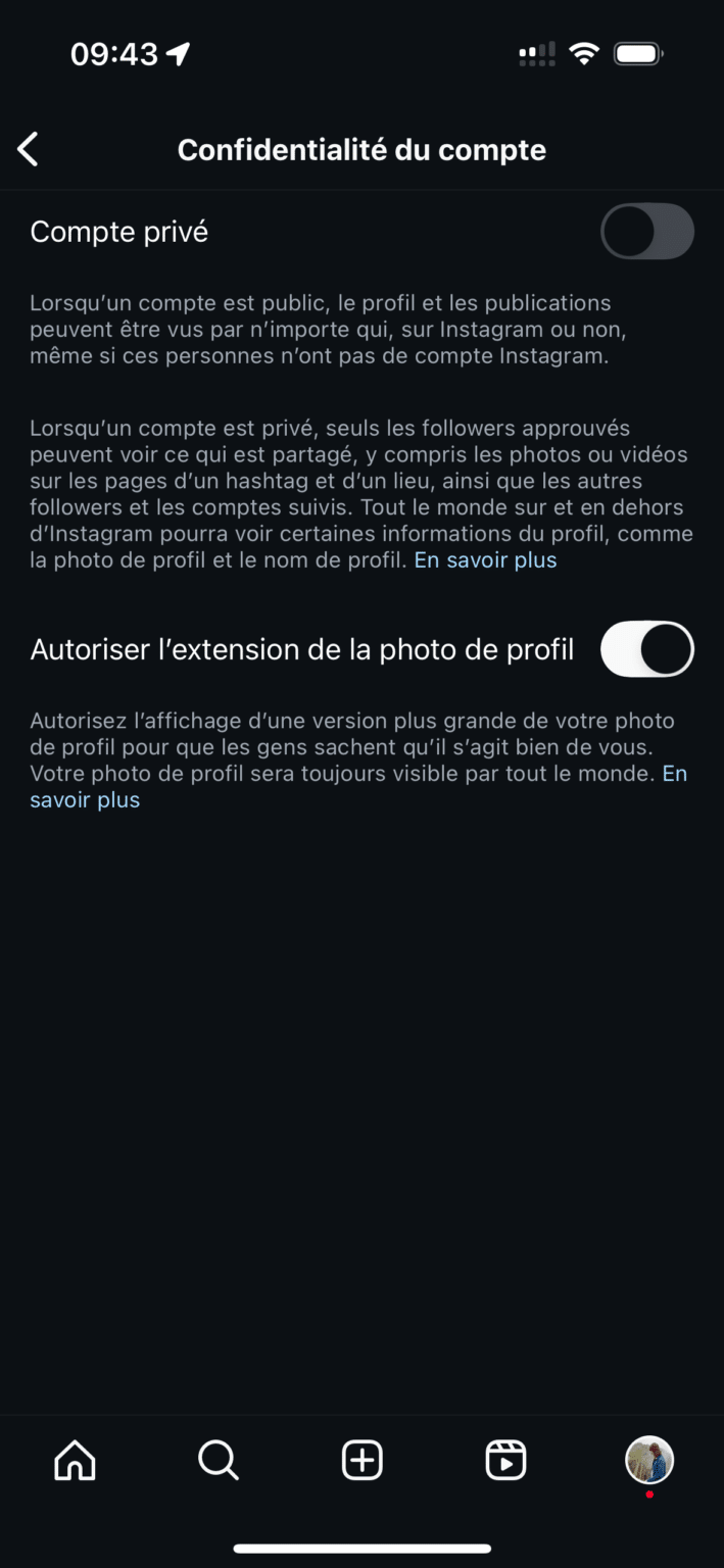 Comment rendre son compte Instagram privé (et voir un compte privé ?)