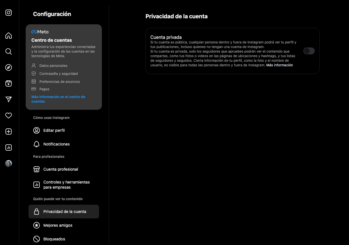 ¿Cómo hacer que tu cuenta de Instagram sea privada (y ver una cuenta ...